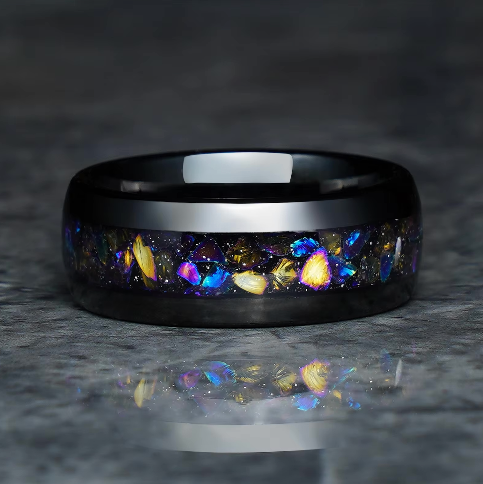 Galaxy Ring - Cosmic Nebula – Silk & Cotton