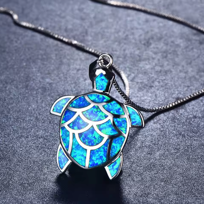 Ocean Opal Necklaces – Silk & Cotton