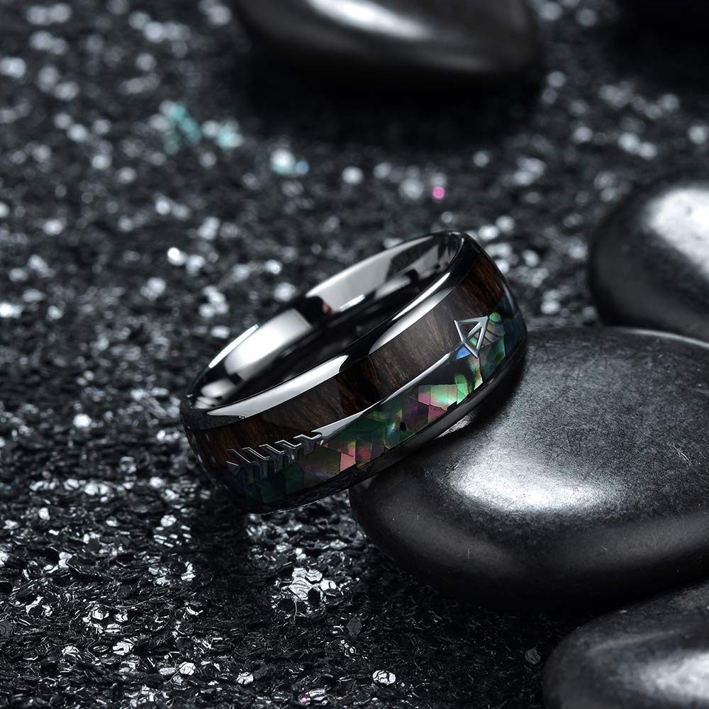 Abalone Ring - The Tropical – Silk & Cotton