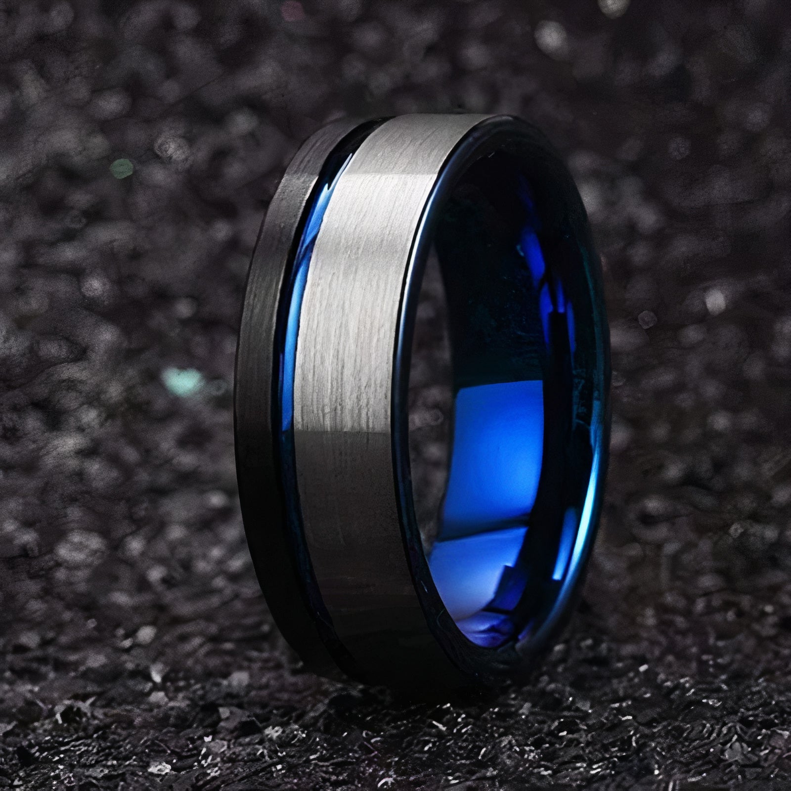Baron Ring - Blue Mayfair – Silk & Cotton