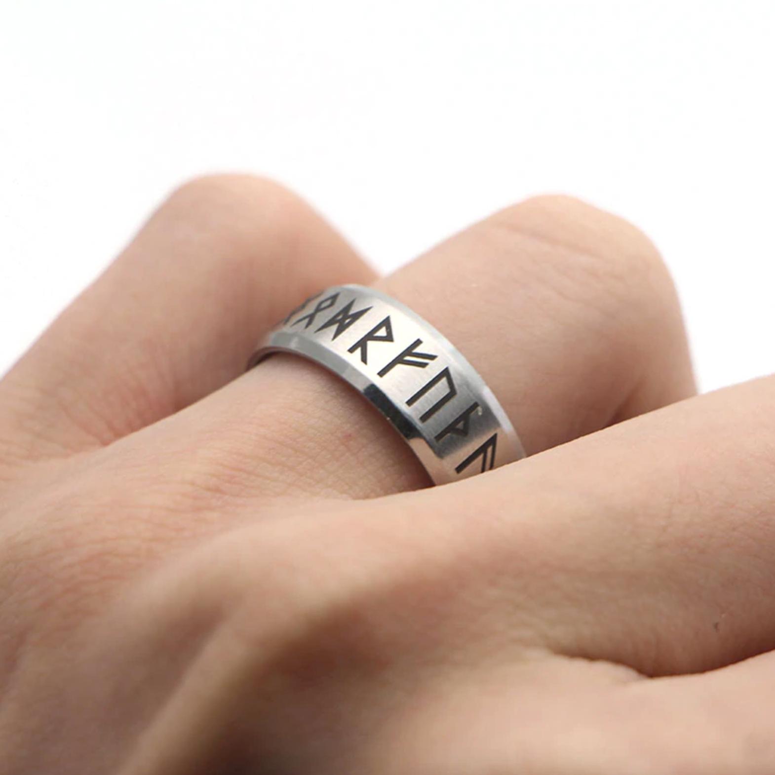 Odin Ring - Polished – Silk & Cotton